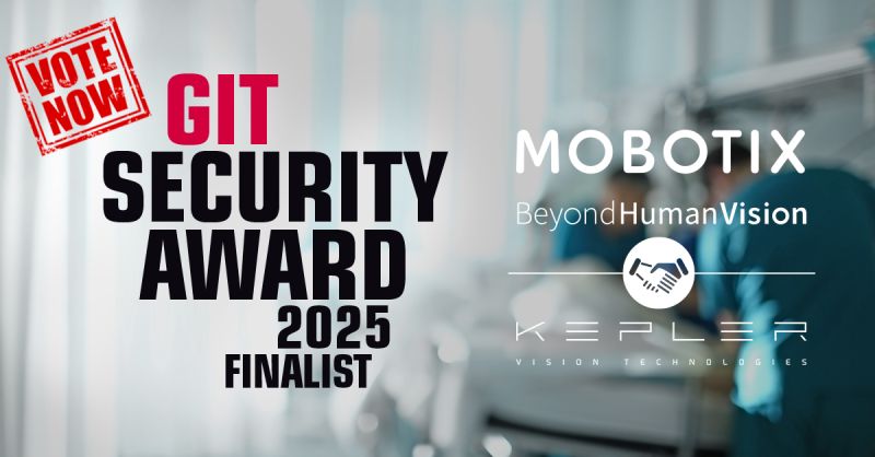 Nurse assist nominated for the GIT Sicherheit award | Kepler Vision Technologies